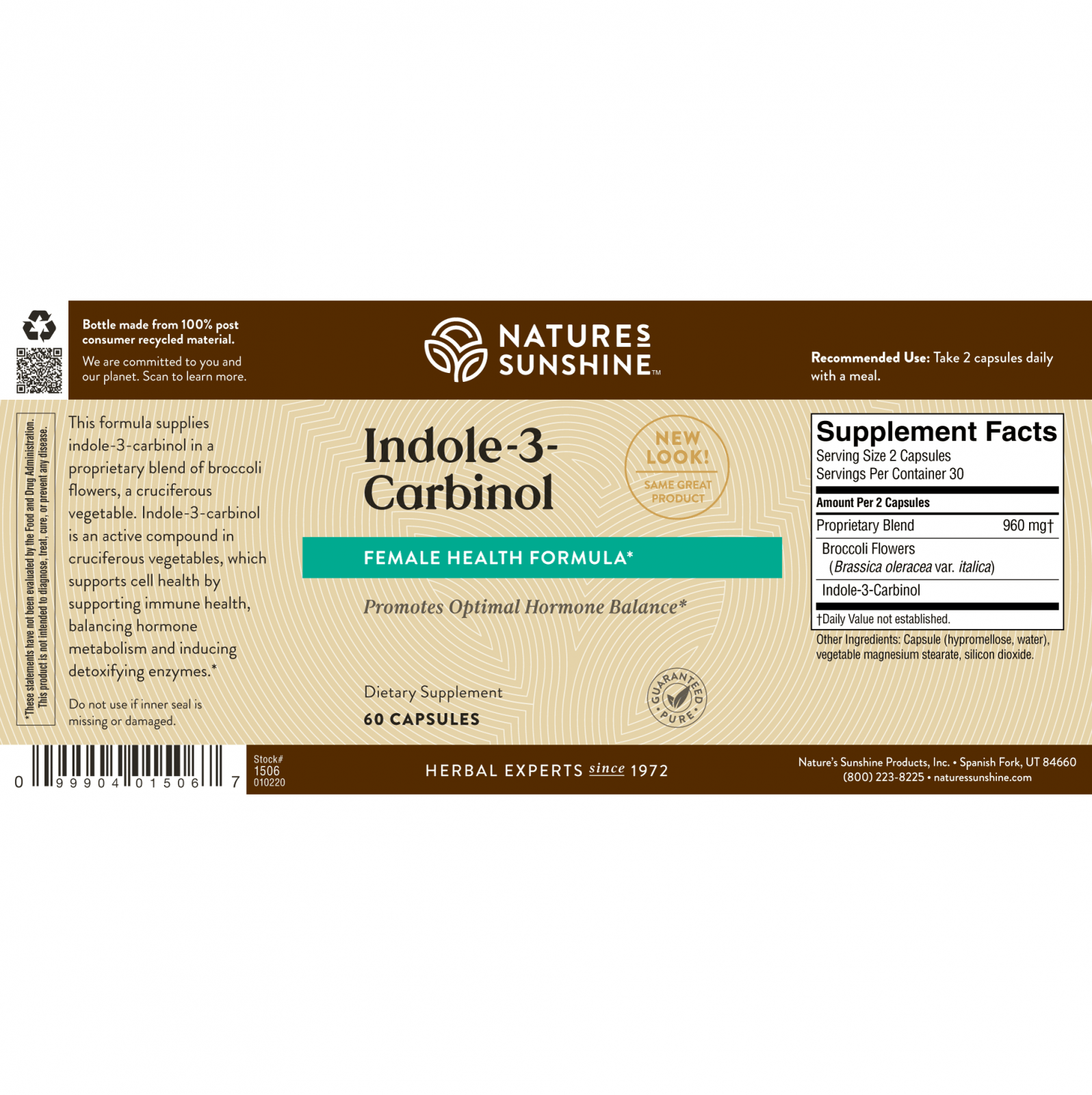 Indole-3-Carbinol by Nature's Sunshine