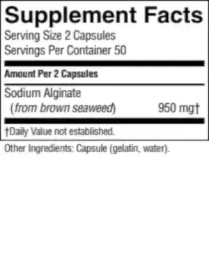 Natures's Sunshine Algin 100 Capsules (Stock: 675)
