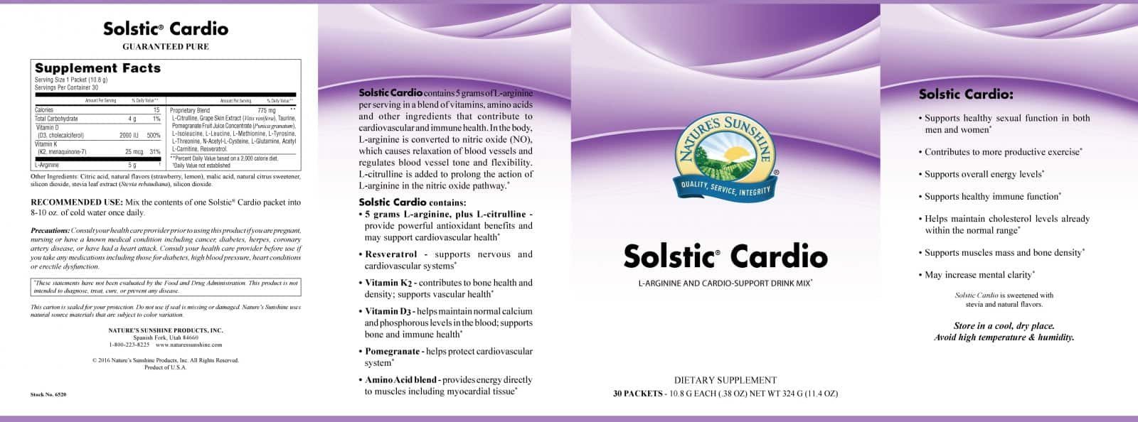 Solstic Cardio by Nature's Sunshine