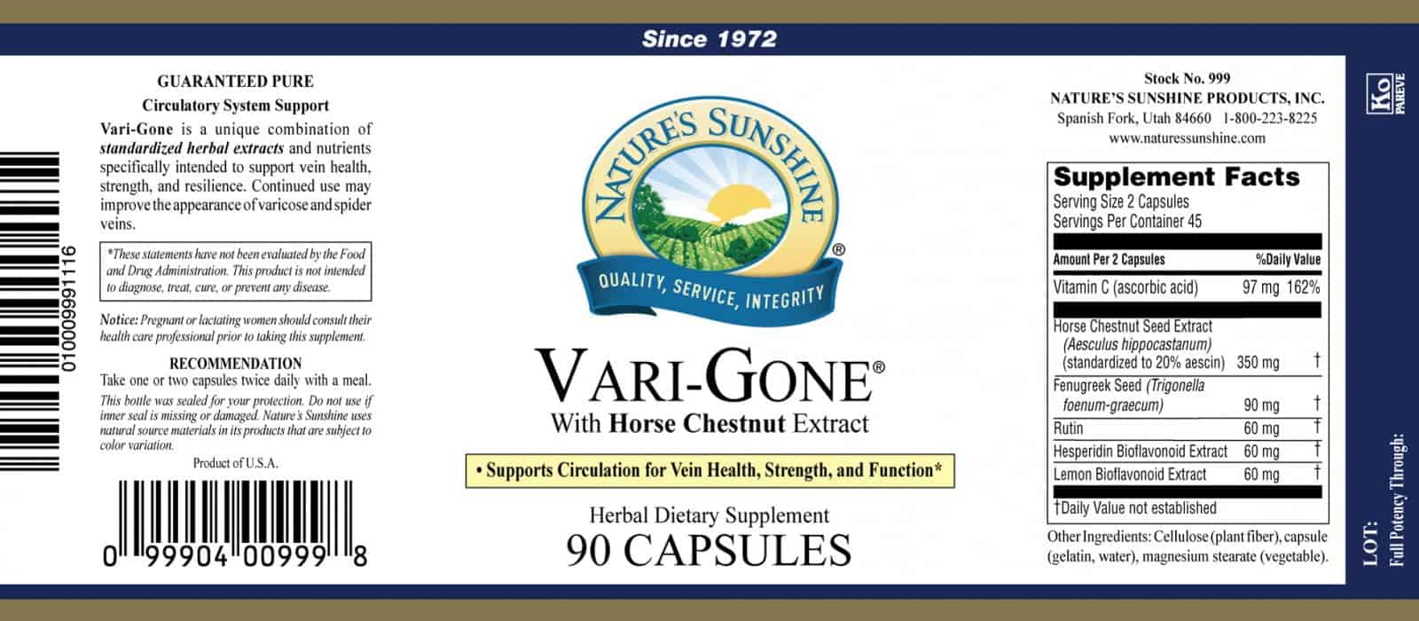 Vari-Gone by Nature's Sunshine