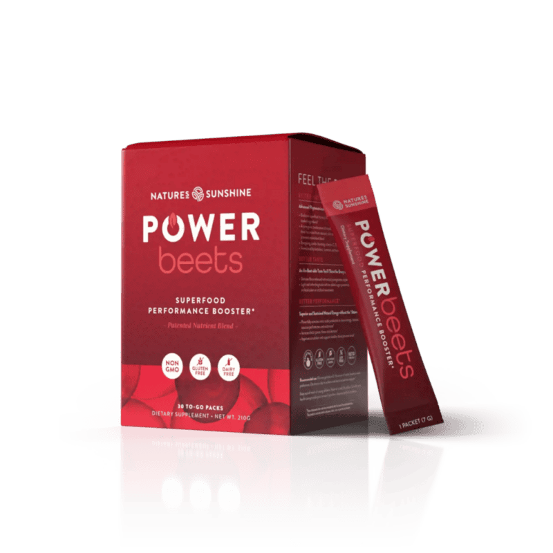 Natures's Sunshine Power Beets To-Go Packs 30 servings (Stock: 23476)