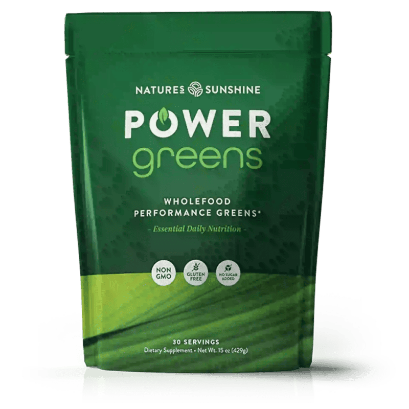 Natures's Sunshine Power Greens 16 oz Powder Pouch - 30 Servings (Stock ...